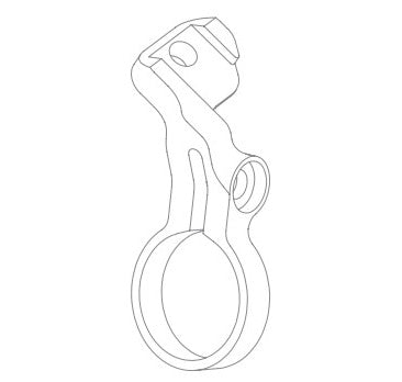 Suporte Sram AXS POD para HOPE Tech 3/XCR Mudança esquerda Prata ...